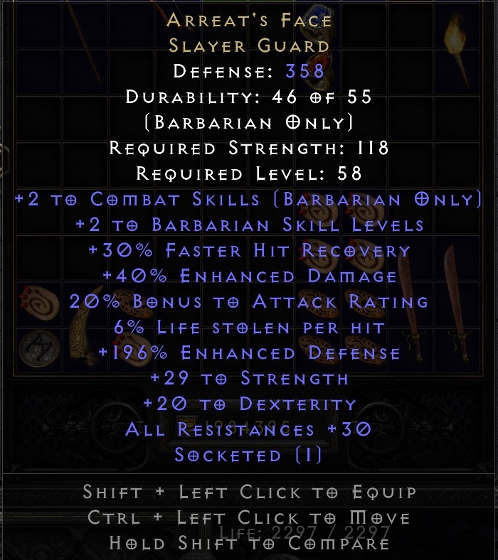 Arreat Face 196%ed + Jewel 40%ed/9str - Topic - d2jsp